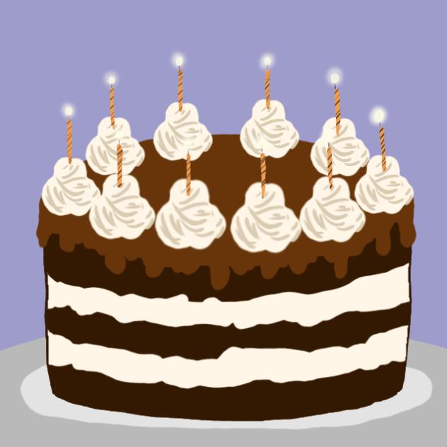 suprise in the cake - ibisPaint