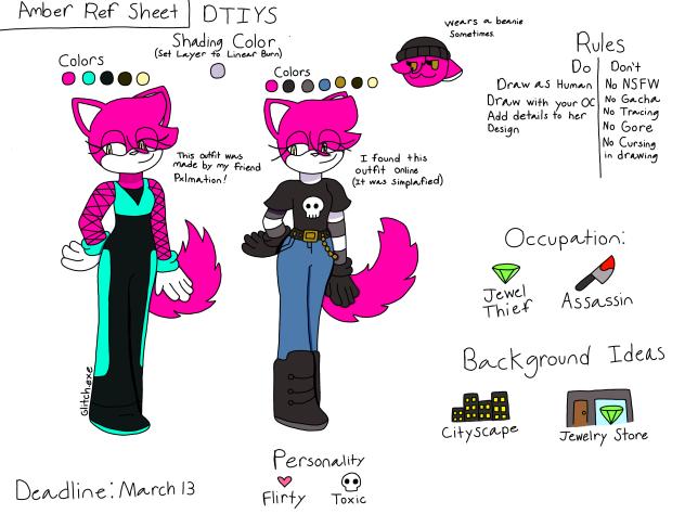 Amber Ref Sheet - ibisPaint