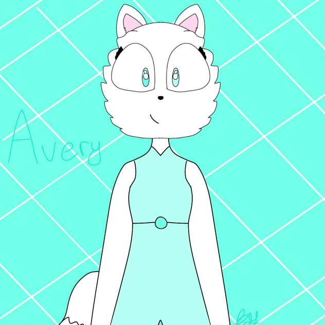 Avery the Artic fox - ibisPaint