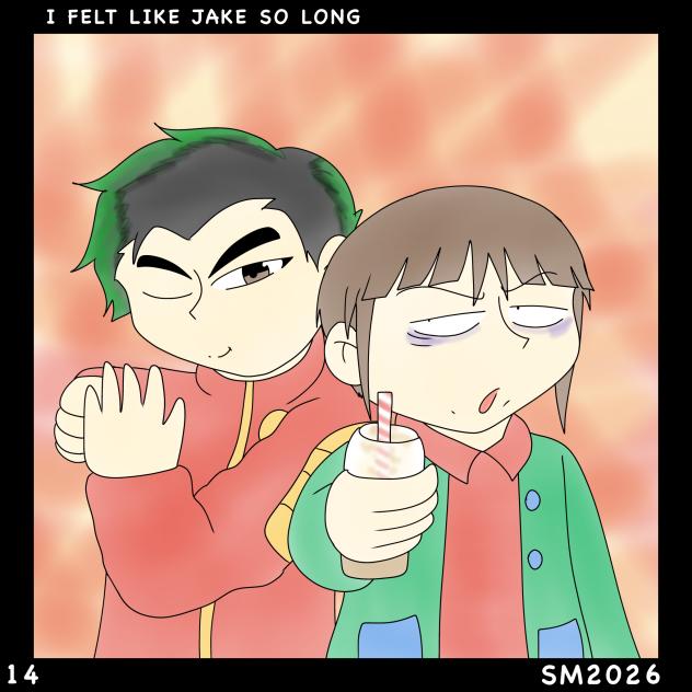 I felt like Jake so long - ibisPaint