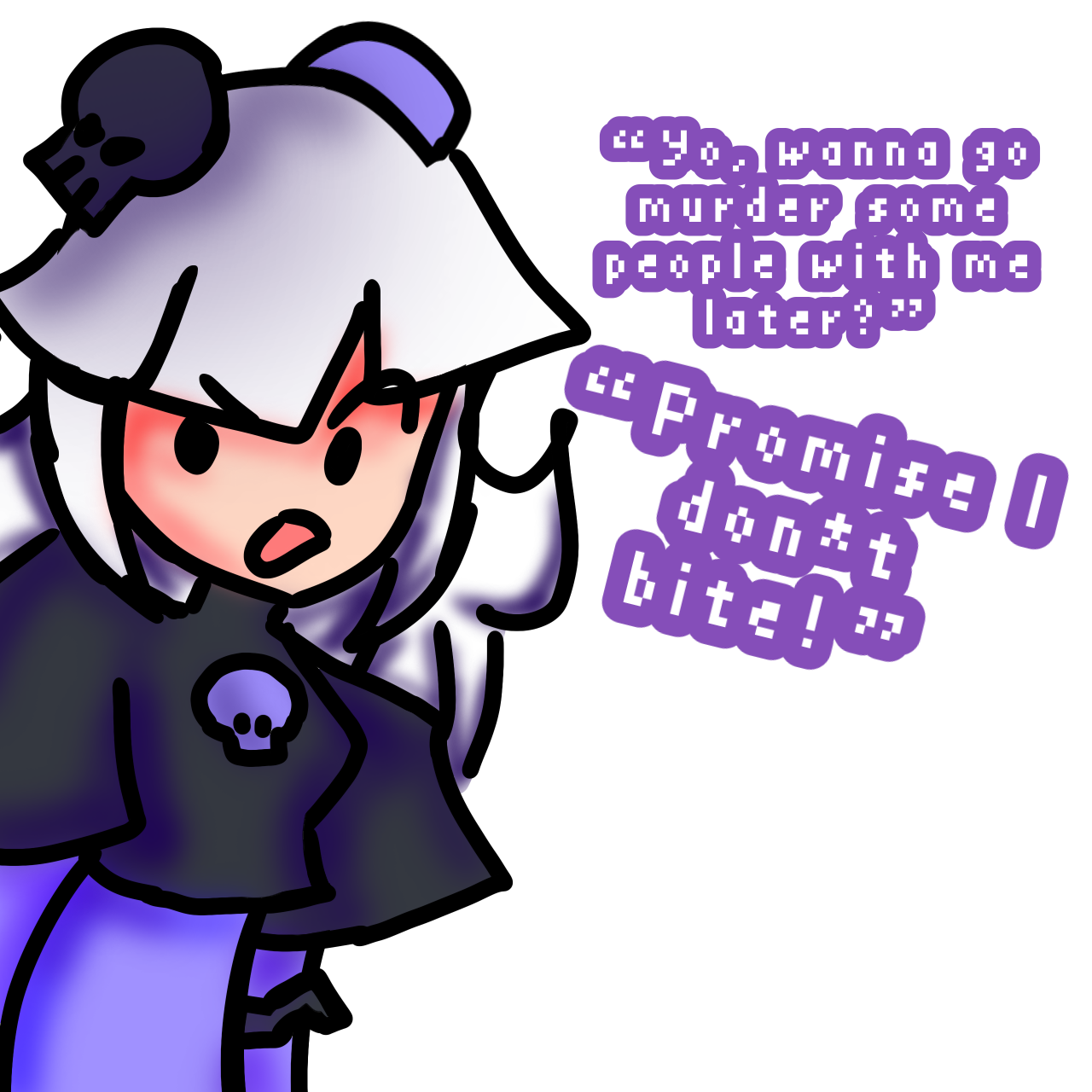 Promise I don’t bite!’’ - ibisPaint