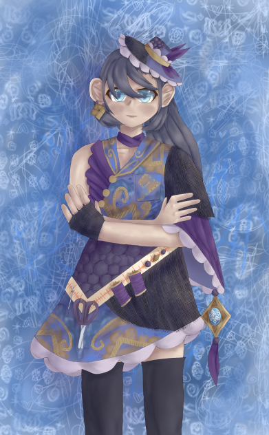 Abstract Cryo Girl - ibisPaint