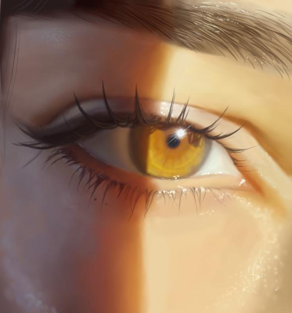 Sunset eyes - ibisPaint