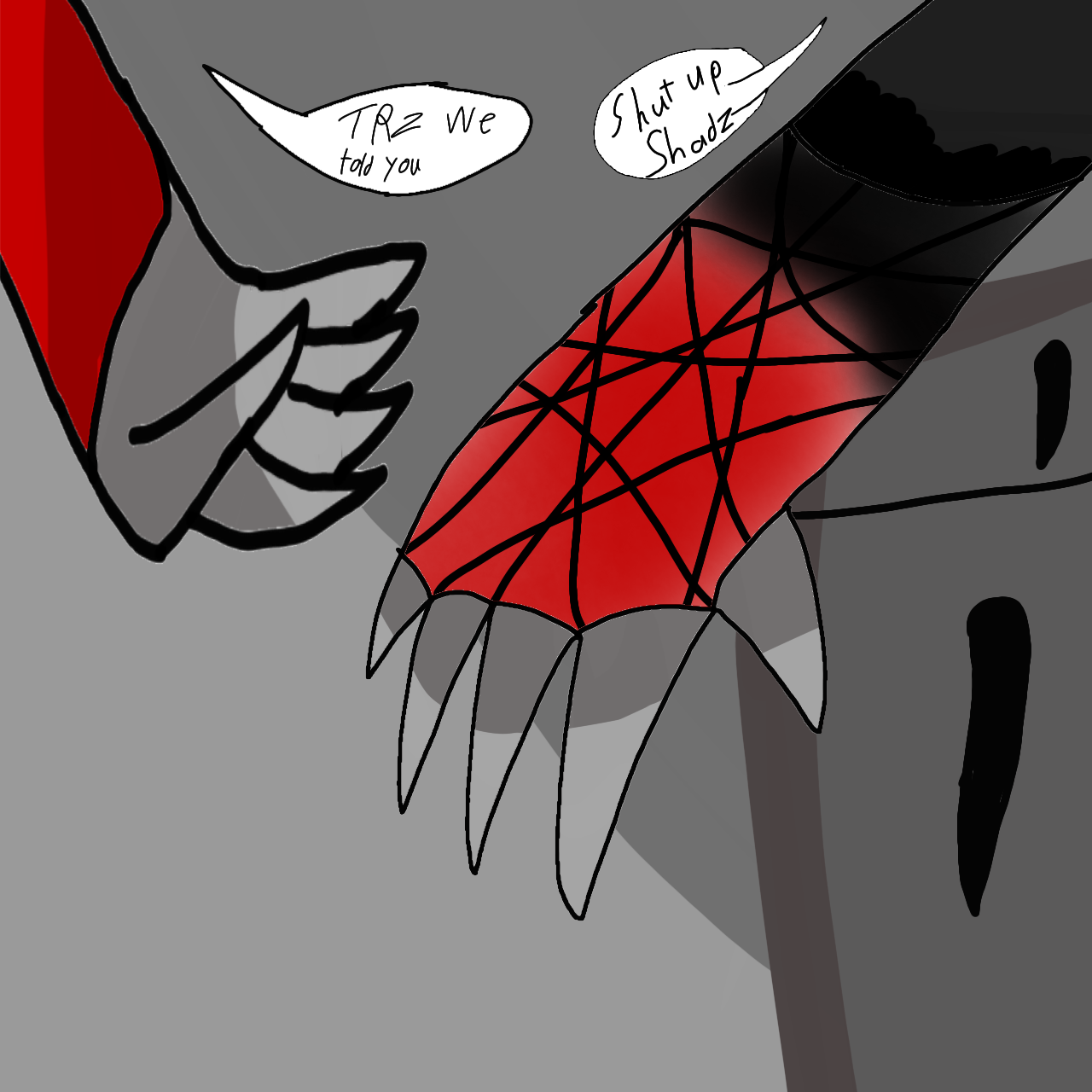 after his arm bleed - ibisPaint