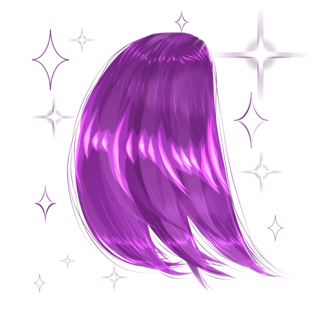 purple hair ♦ - ibisPaint