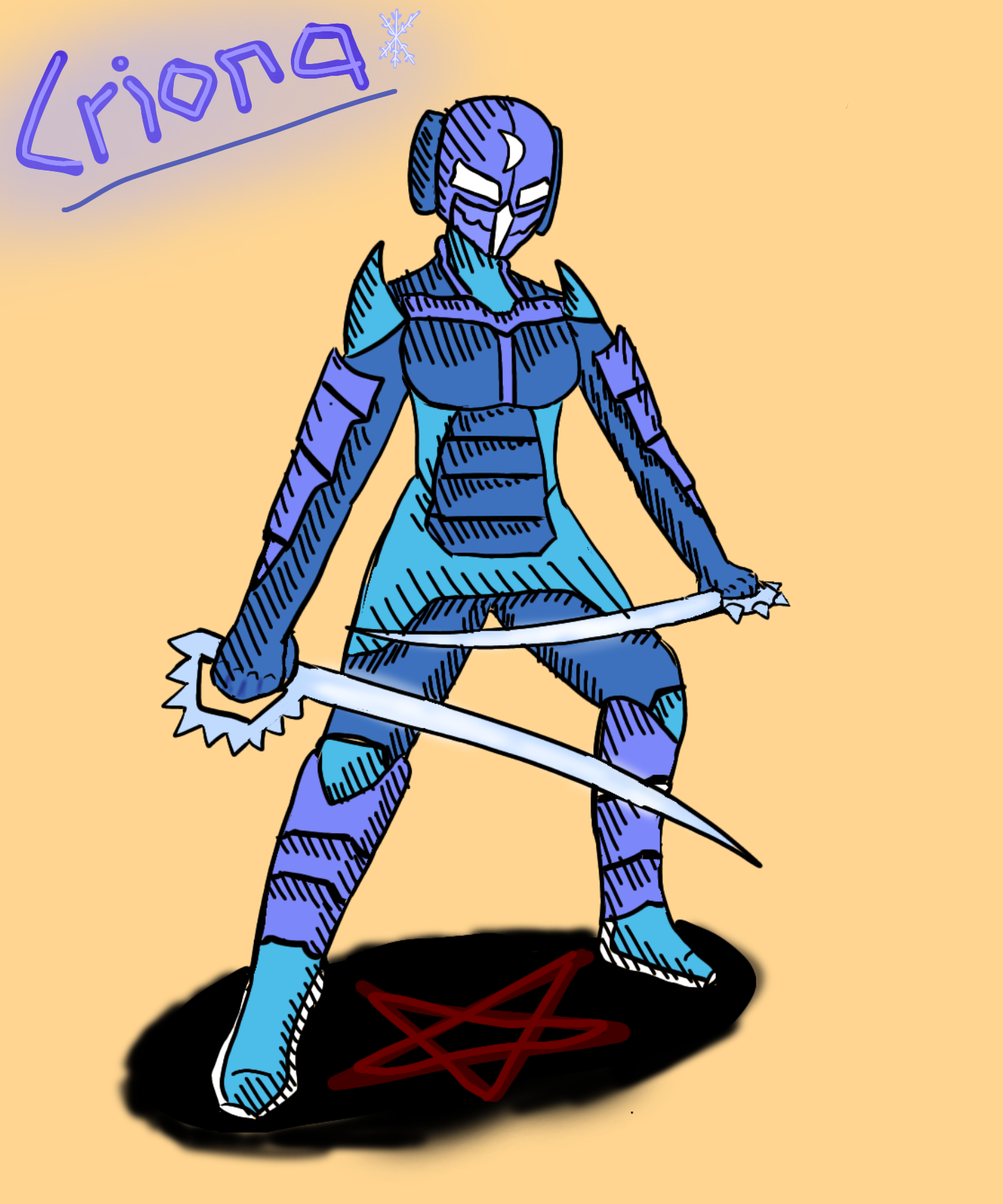 Criona Stance #1 - ibisPaint