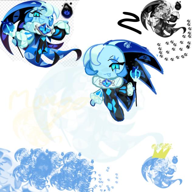 Shadow milk cookie 🤑 - ibisPaint