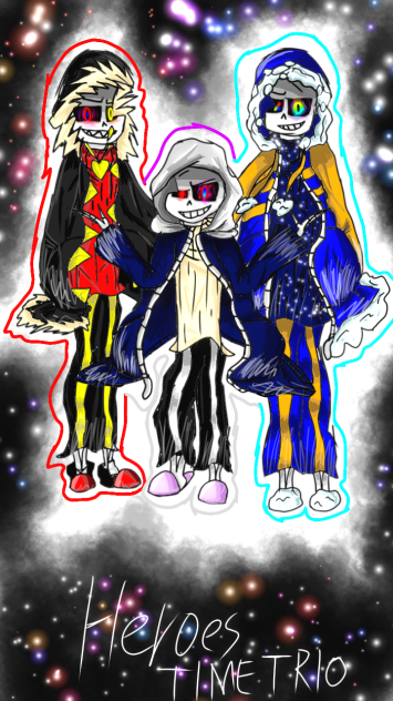 HEROES TIME TRIO - ibisPaint