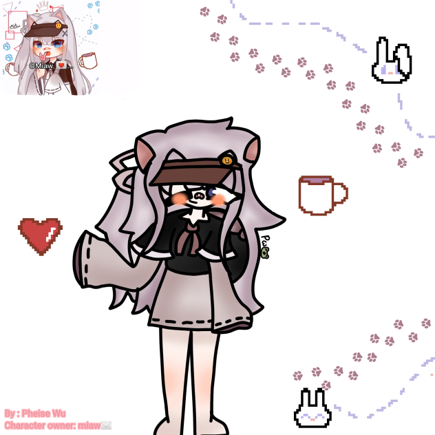 Miaw (Fanart!!) - ibisPaint