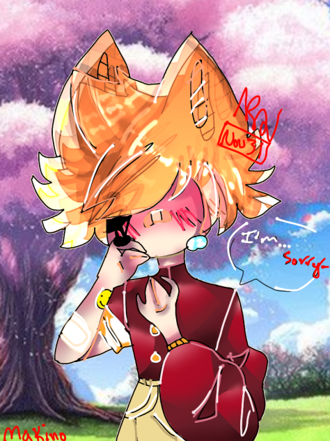 Maki sad-cry - ibisPaint