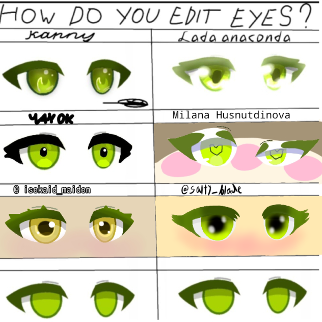 Edit eye collaboration - ibisPaint