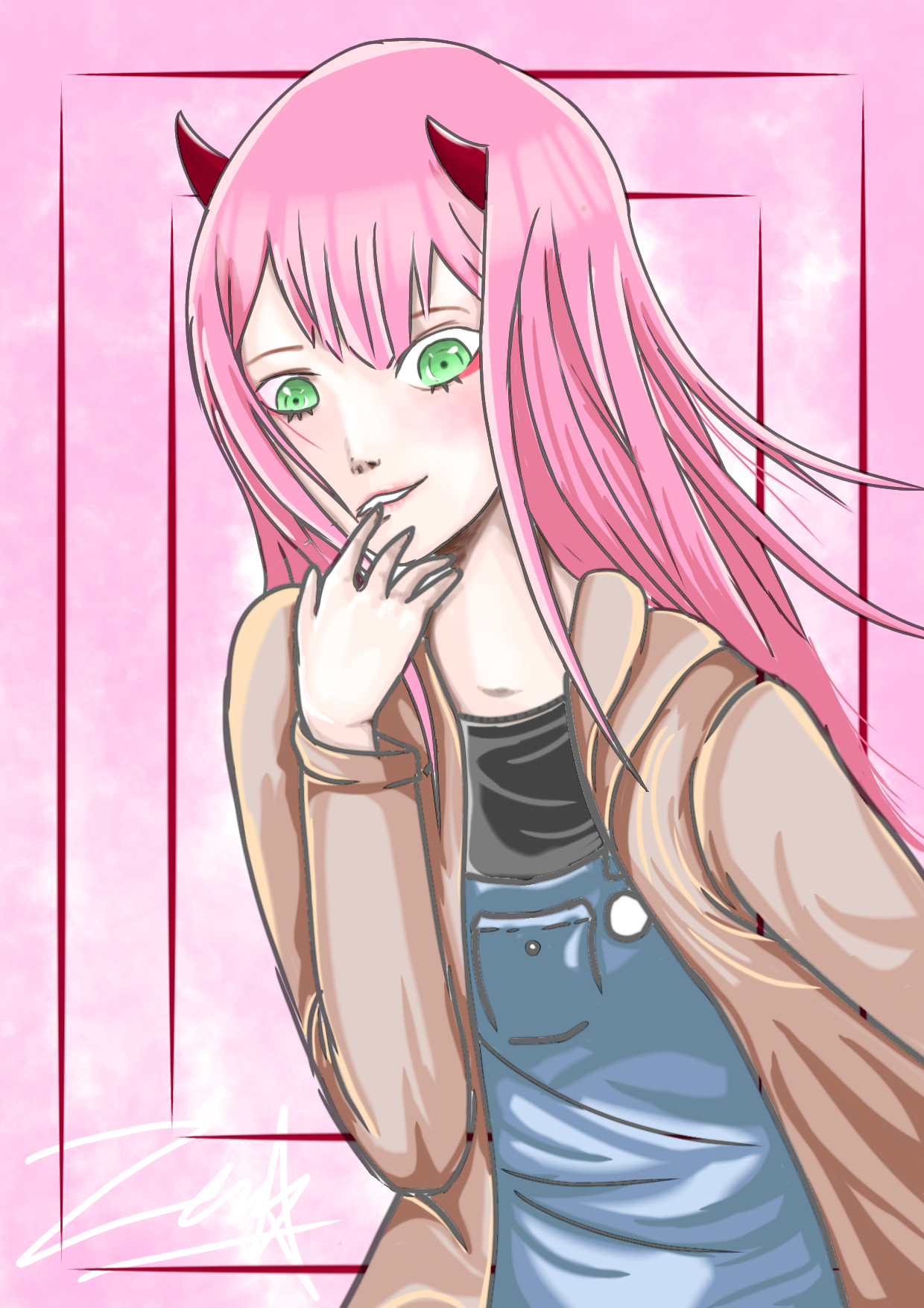 fanart ~ zero two - ibisPaint