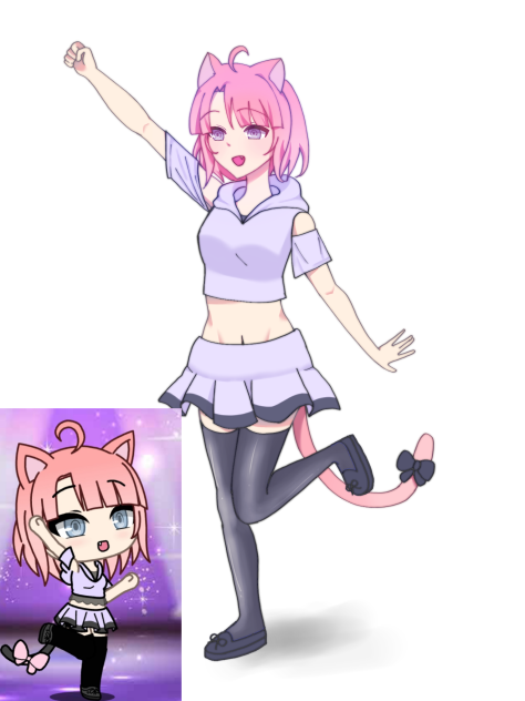 oc gacha life - ibisPaint