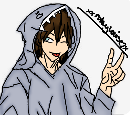 Shark boy! - ibisPaint