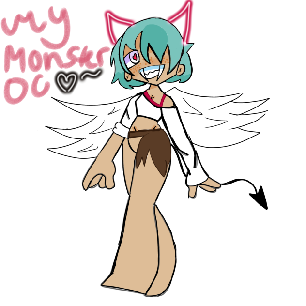 My monster OC - ibisPaint