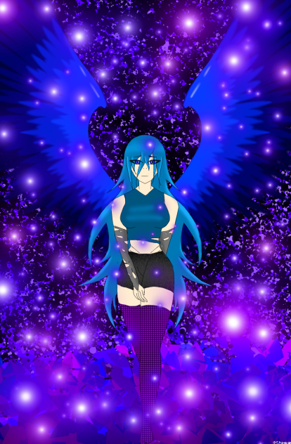 walking angel - ibisPaint