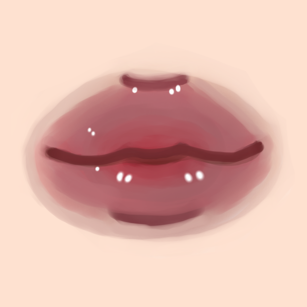 detailed realism lips - ibisPaint