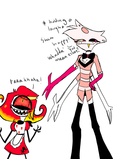 Nifty and Angel dust - ibisPaint