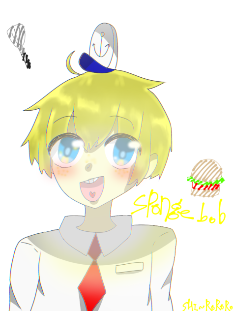 Sponge bob(Human) - ibisPaint