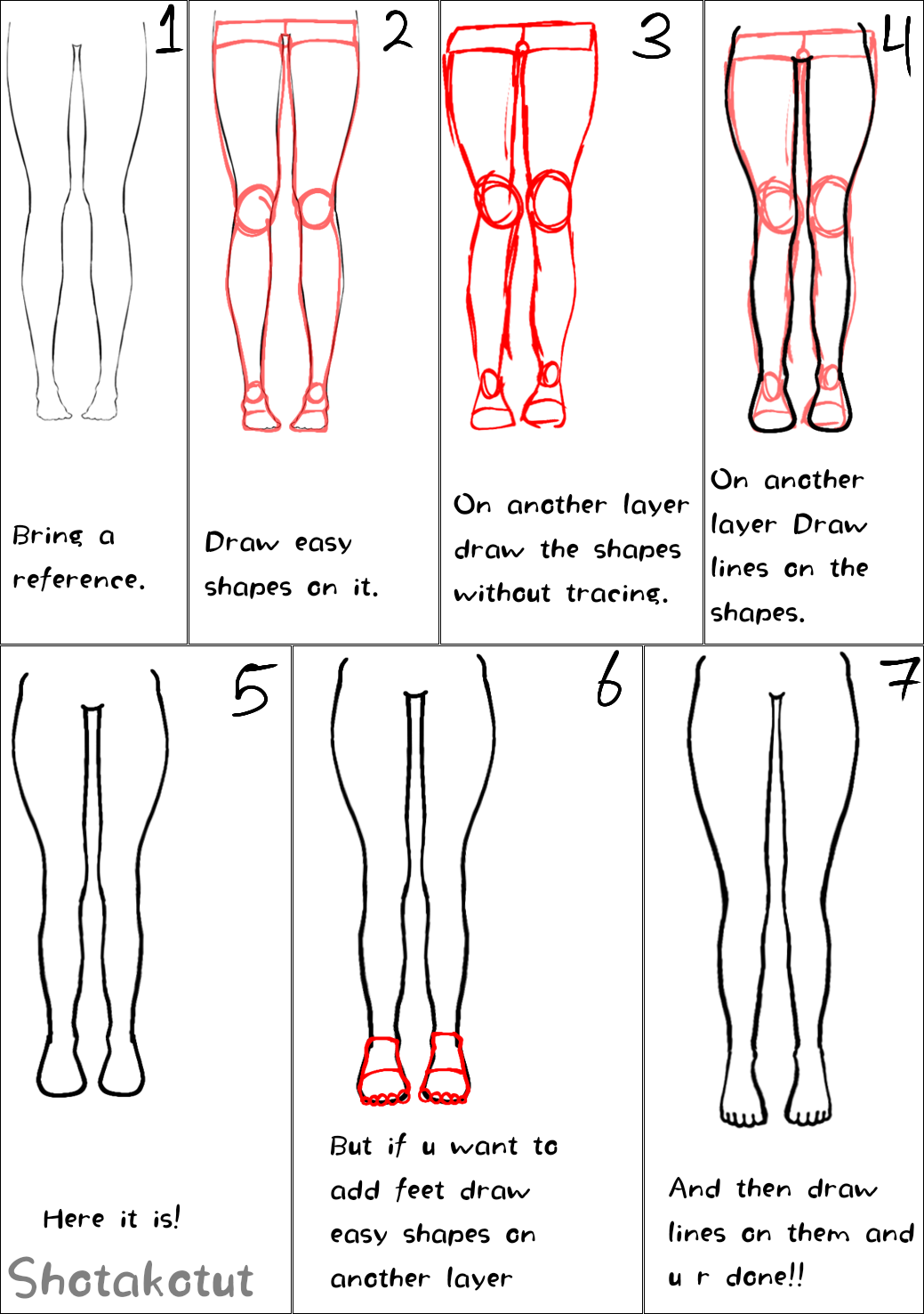 Legs tutorial! - ibisPaint