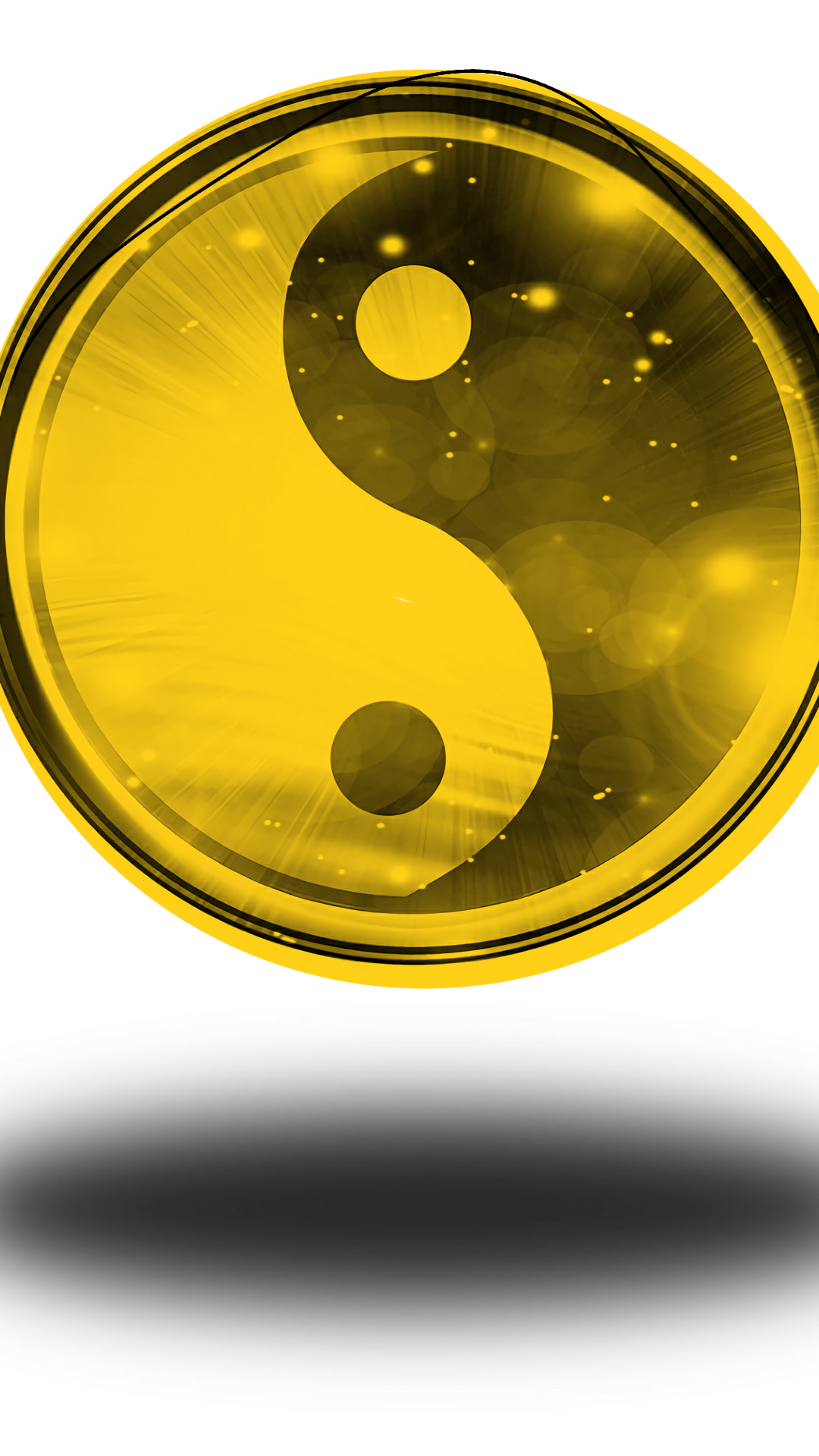 Golden Yin Yang - ibisPaint