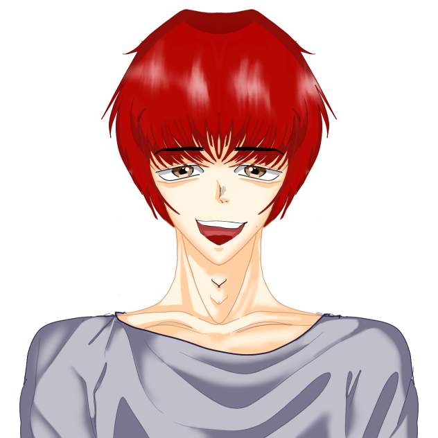 just a red haired dude - ibisPaint