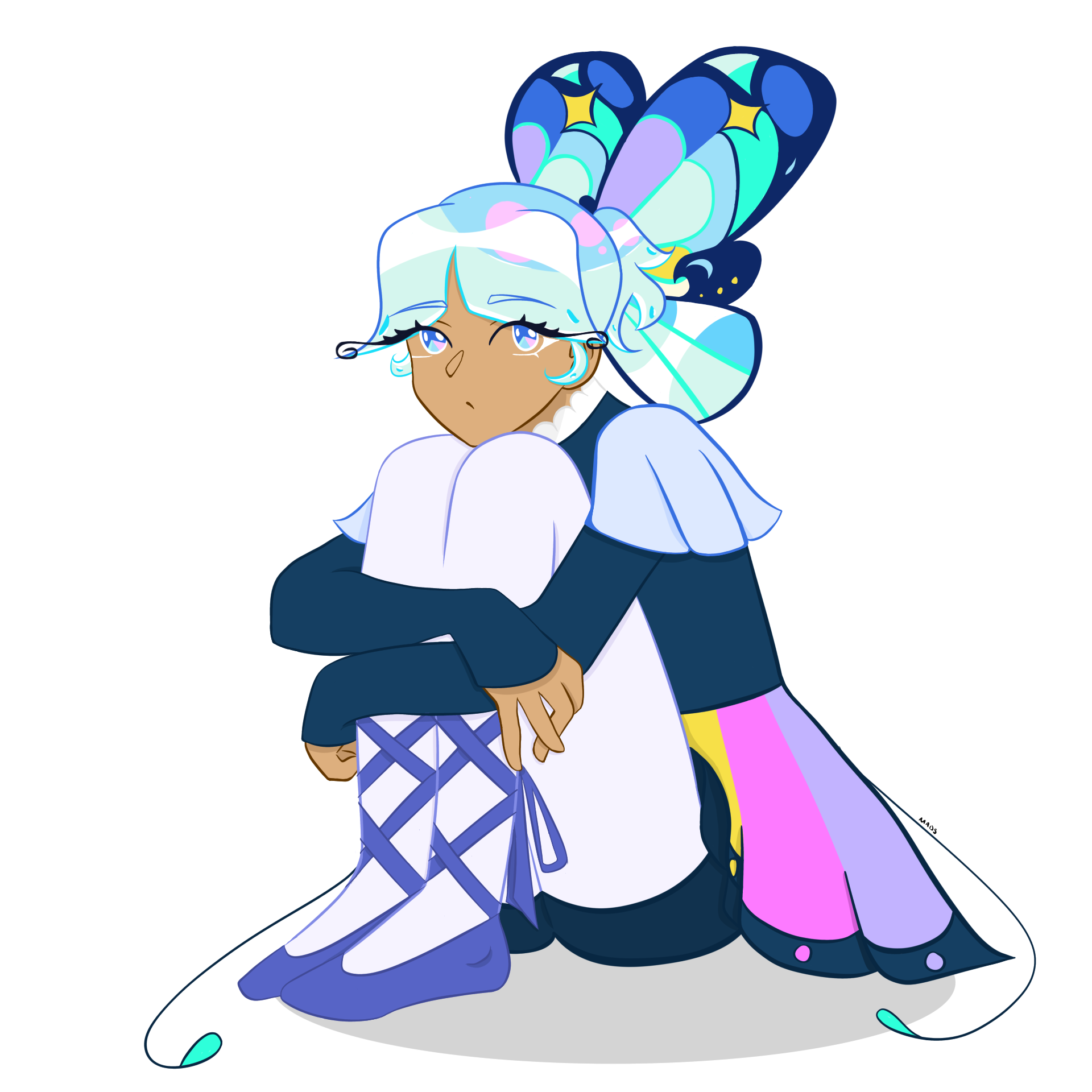 Sugar glass cookie - ibisPaint