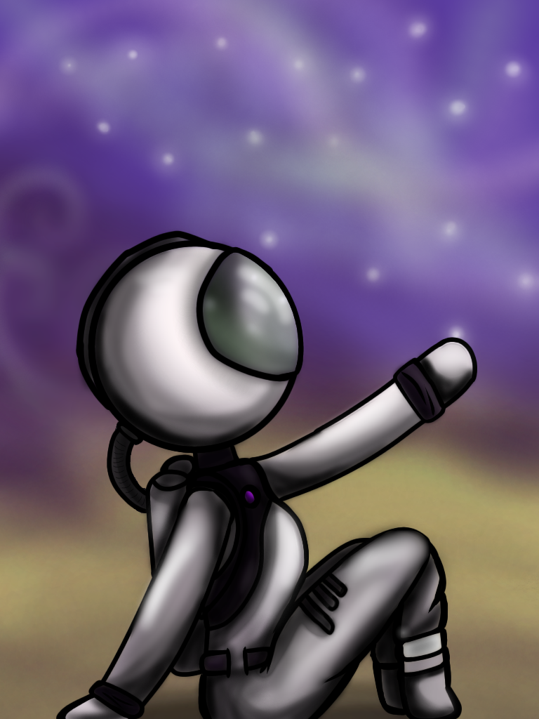 astronaut(^-^) - ibisPaint