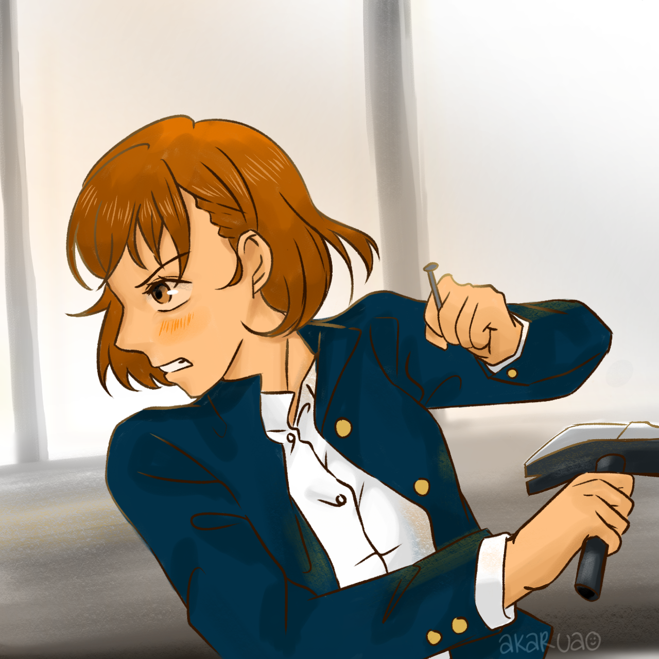 Redraw Nobara scene - ibisPaint