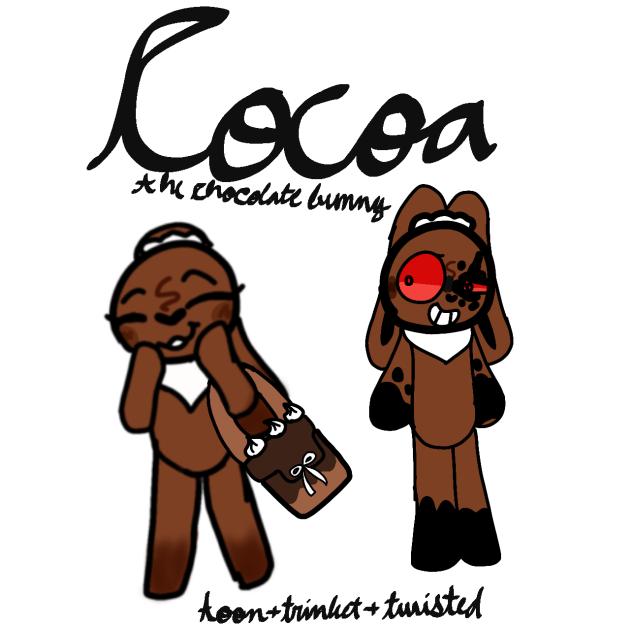 Cocoa the chocolate bunny - ibisPaint