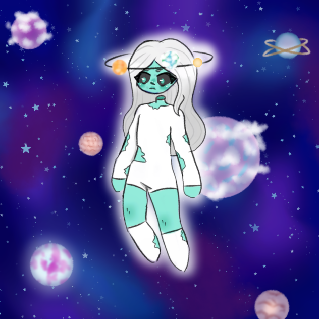 space girl (not mah base) - ibisPaint