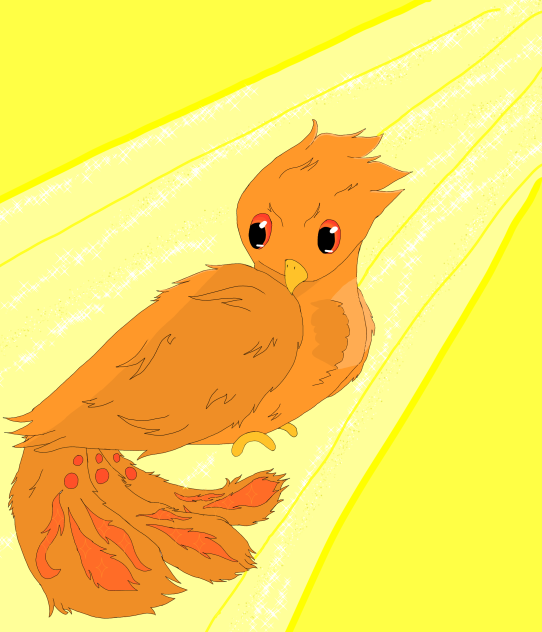 Phoenix in light - ibisPaint