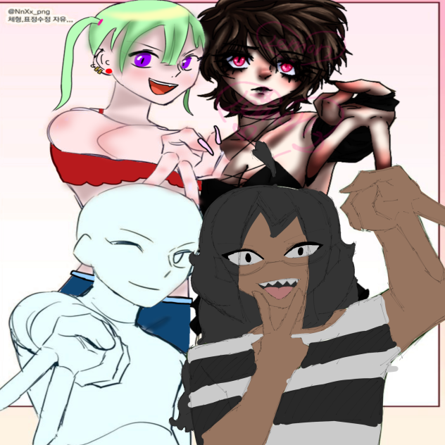 teehee silly collab - ibisPaint