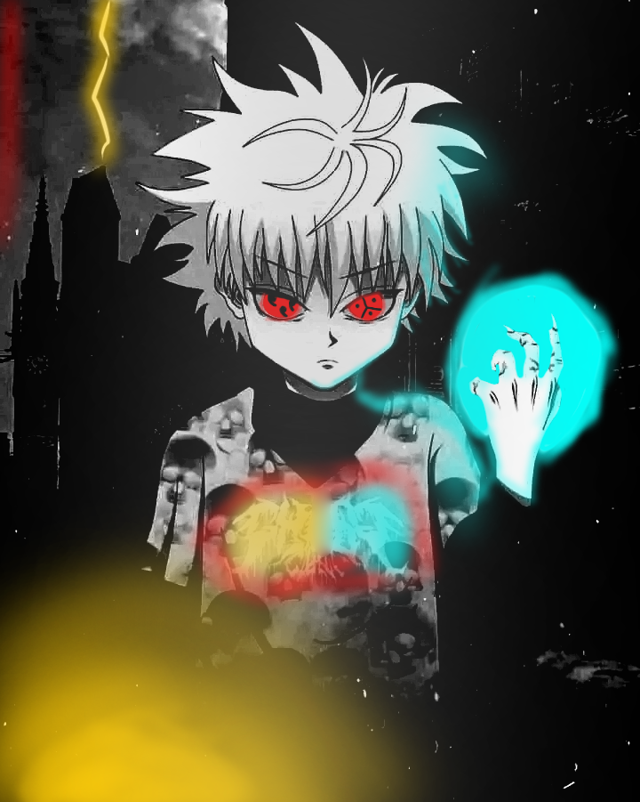 killua lightning - ibisPaint