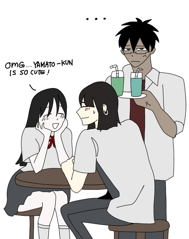 Popular girl be like - ibisPaint