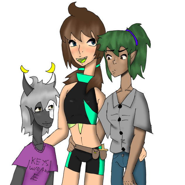 Nisshoku Daisy and Jesse - ibisPaint