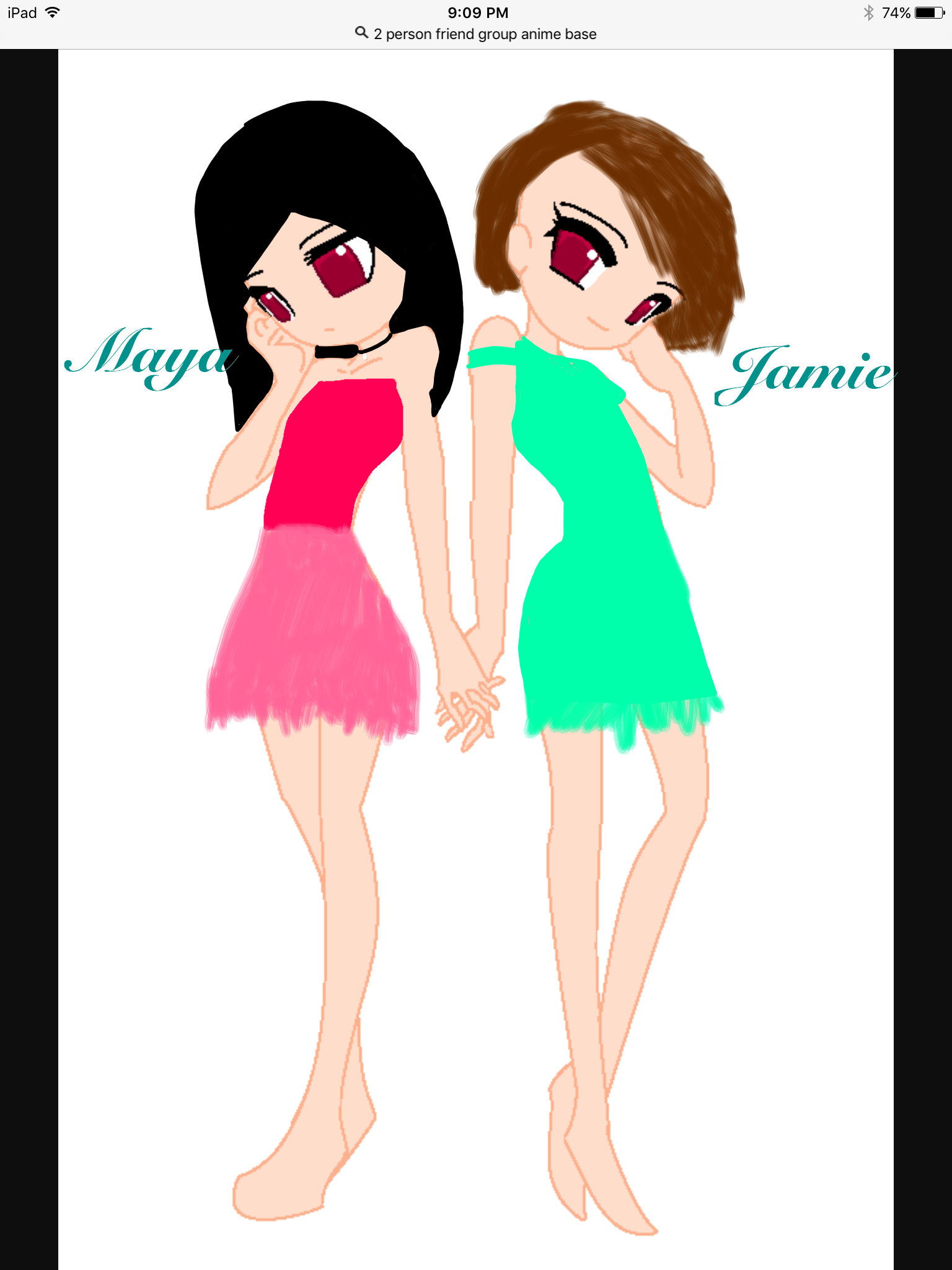 Maya & Jamie - ibisPaint