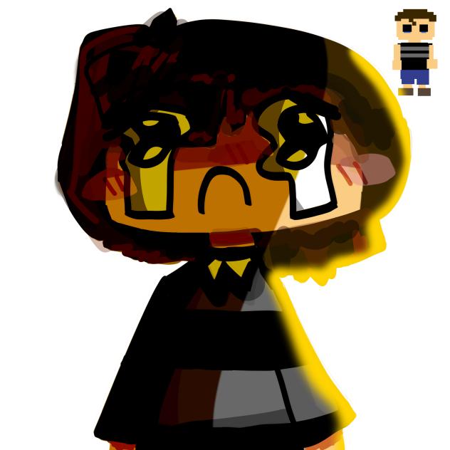 The crying child - ibisPaint