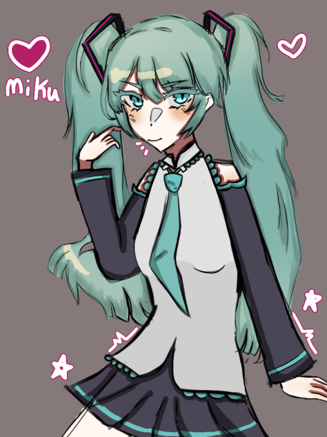 ミク Miku! - ibisPaint