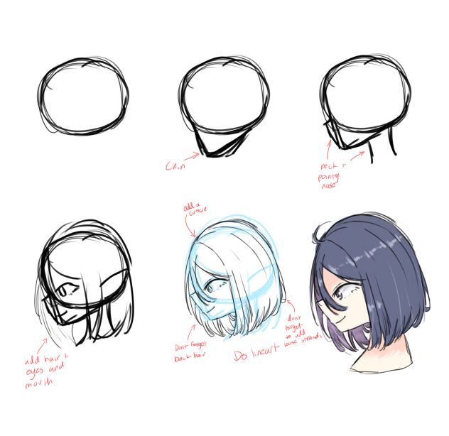 side face tutorial - ibisPaint