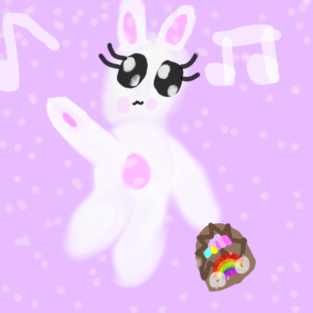 cute bunny art - ibisPaint