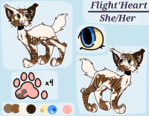 Flightheart ref sheet - ibisPaint