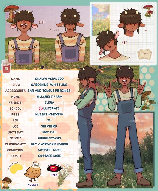 Shawn Reference Sheet - ibisPaint