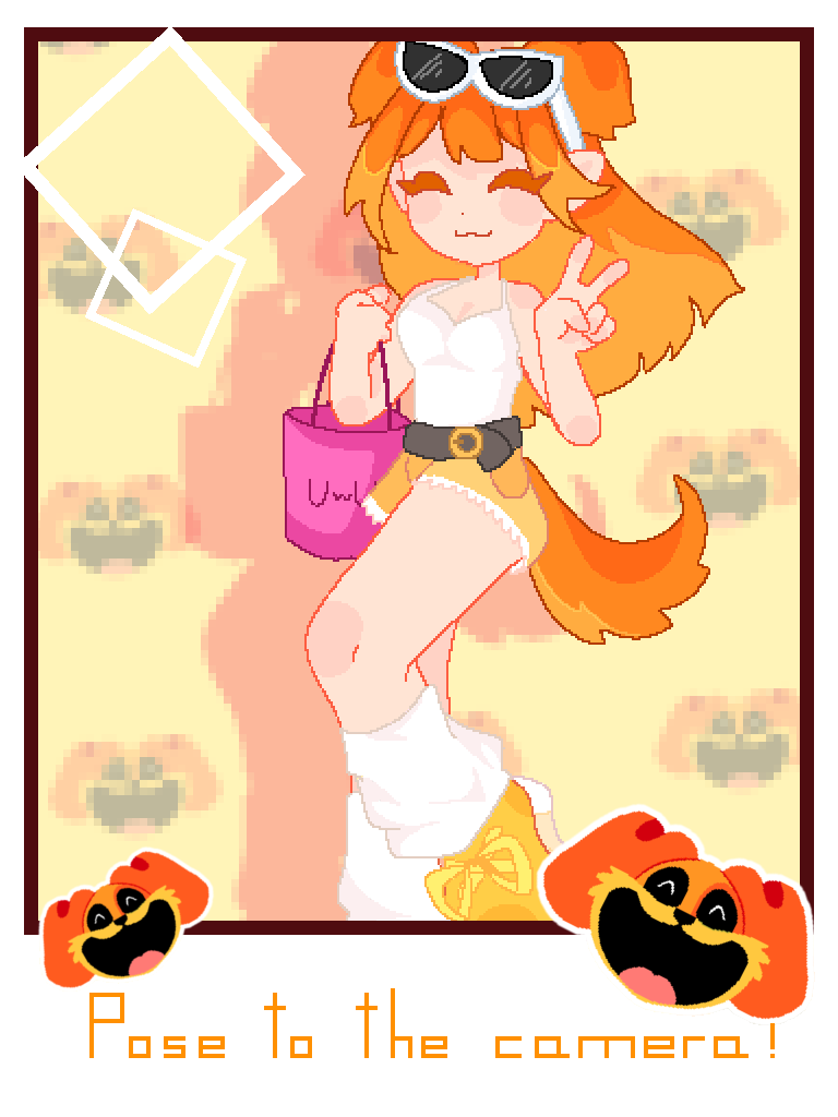 🧡DogDay as a human girl💛 - ibisPaint