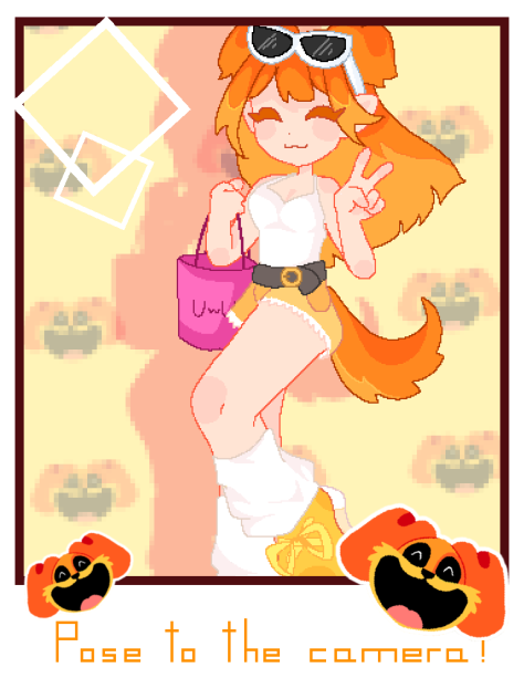 🧡DogDay as a human girl💛 - ibisPaint