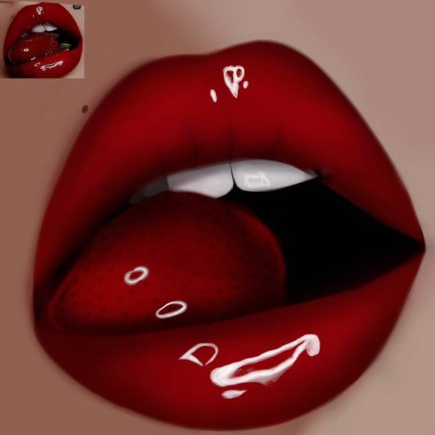 lips 👄 - ibisPaint