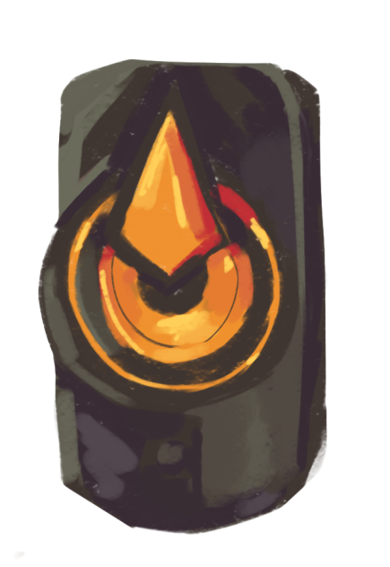 speaker - orange - ibisPaint