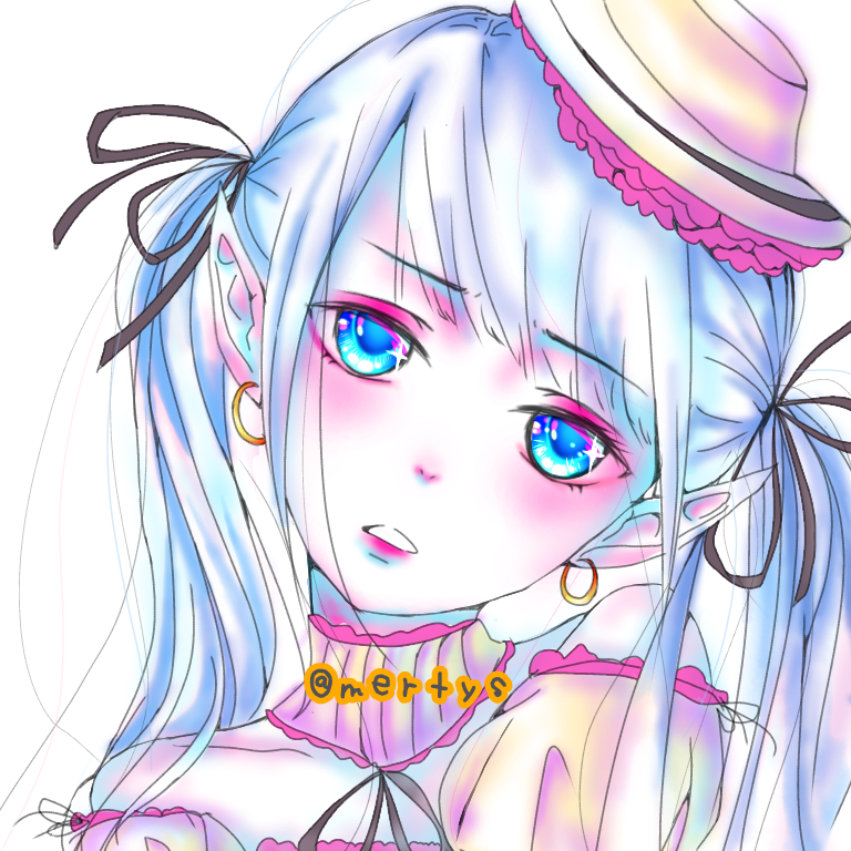 Concerned loli - ibisPaint