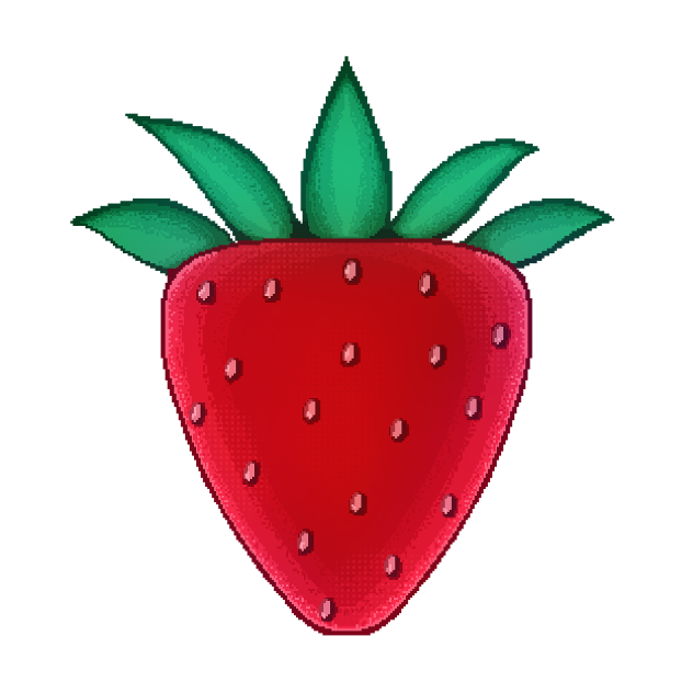 Strawberry (pixel) - ibisPaint