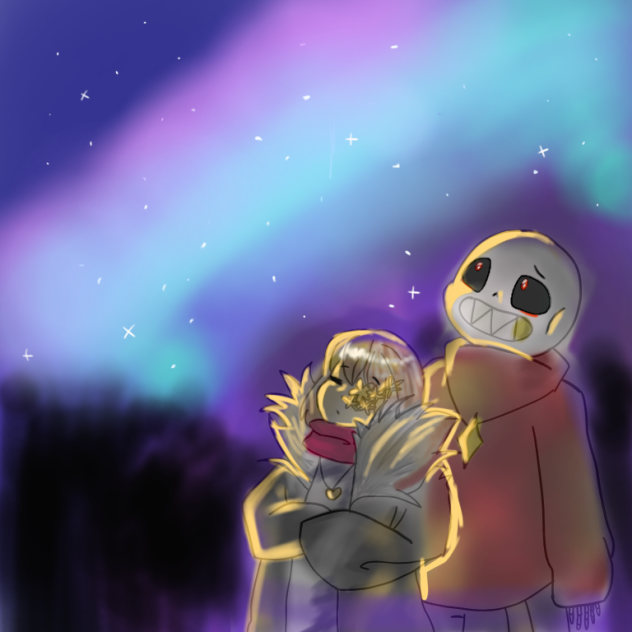 UNDERFELL sans&frisk - ibisPaint